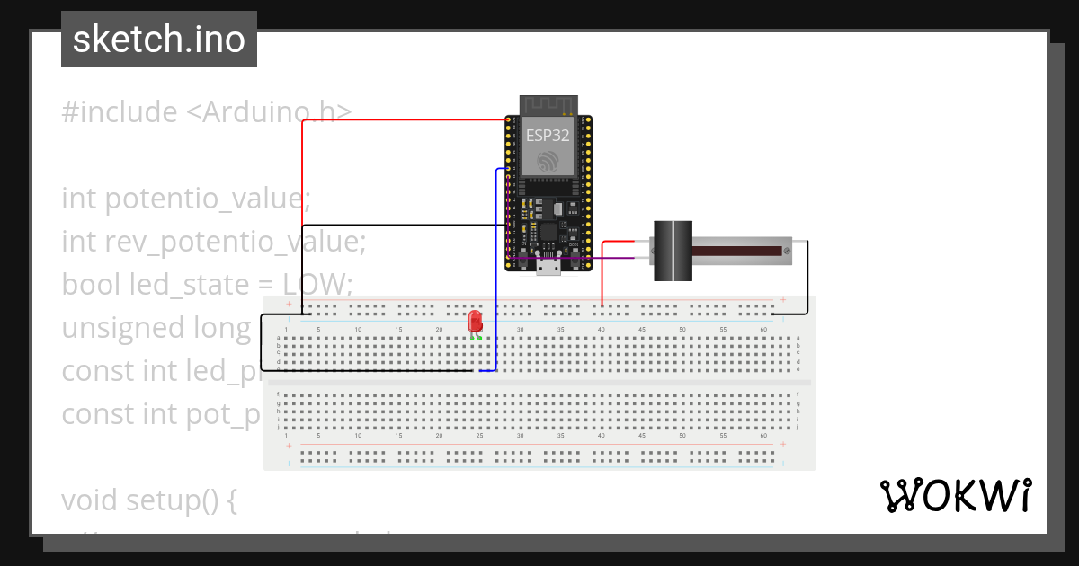 Wokwi - Online ESP32, STM32, Arduino Simulator