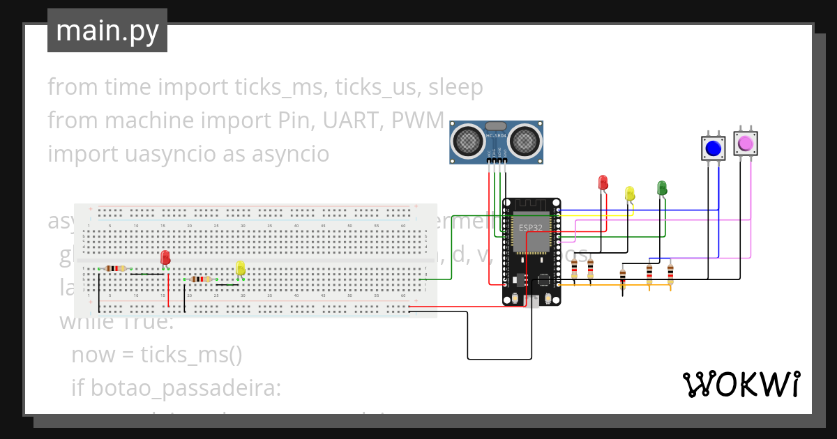 Wokwi - Online ESP32, STM32, Arduino Simulator