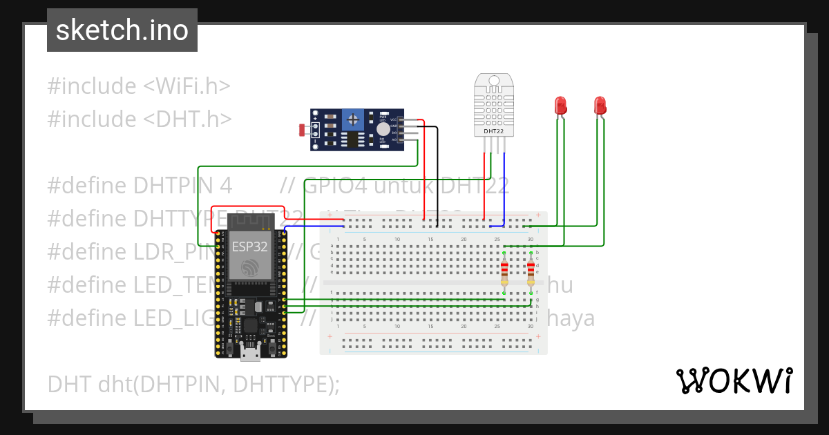 Wokwi - Online ESP32, STM32, Arduino Simulator