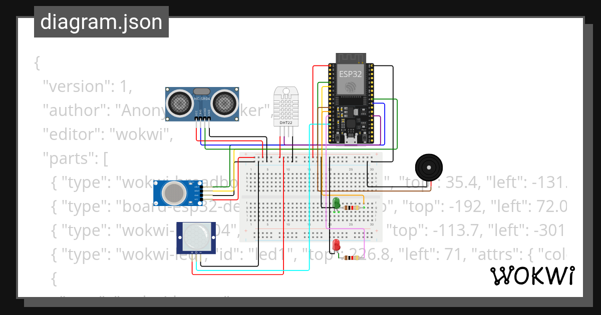 Wokwi - Online ESP32, STM32, Arduino Simulator