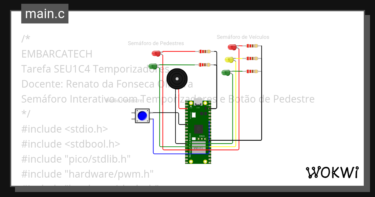 Wokwi - Online ESP32, STM32, Arduino Simulator