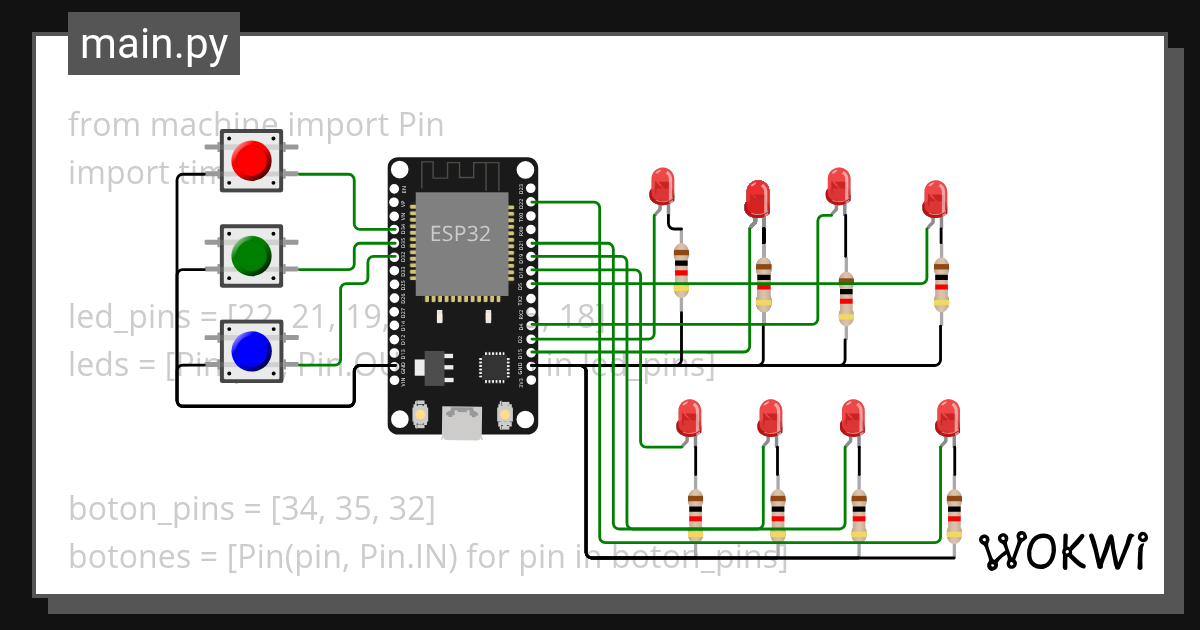 Wokwi - Online ESP32, STM32, Arduino Simulator