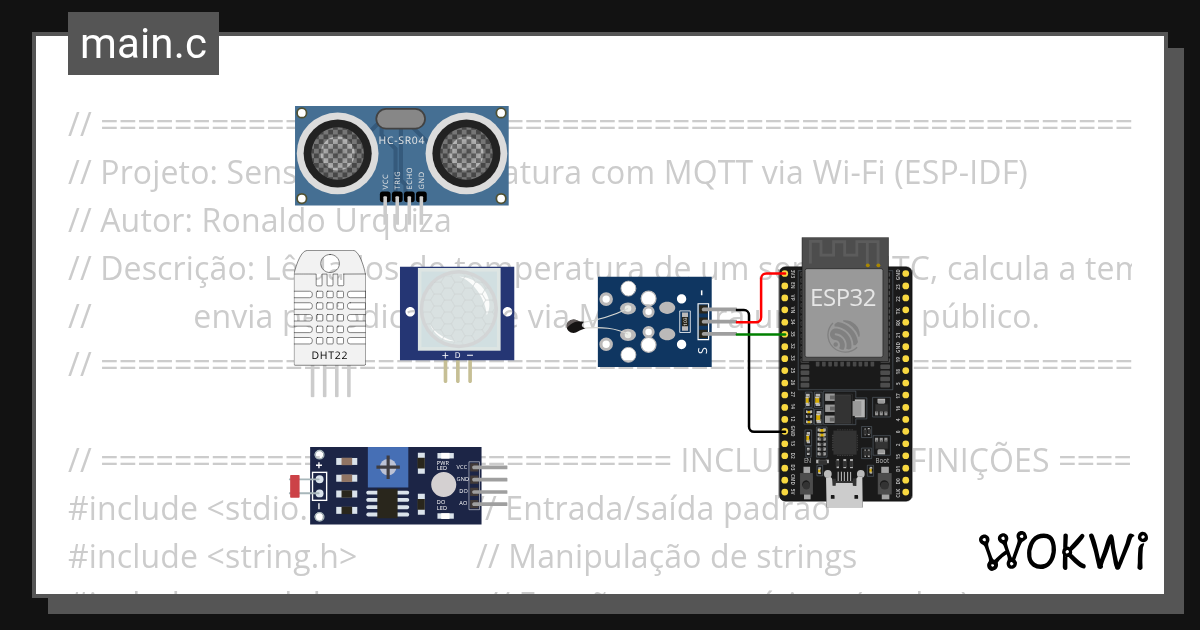Wokwi - Online ESP32, STM32, Arduino Simulator