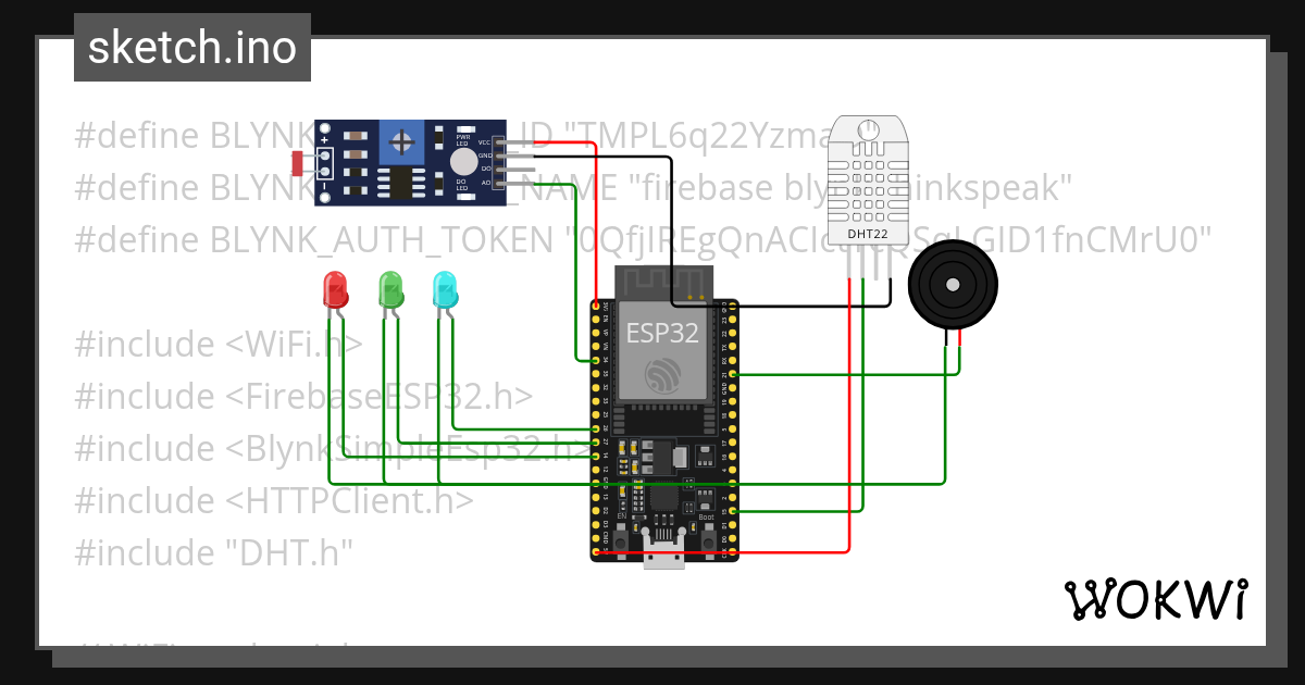 Wokwi - Online ESP32, STM32, Arduino Simulator