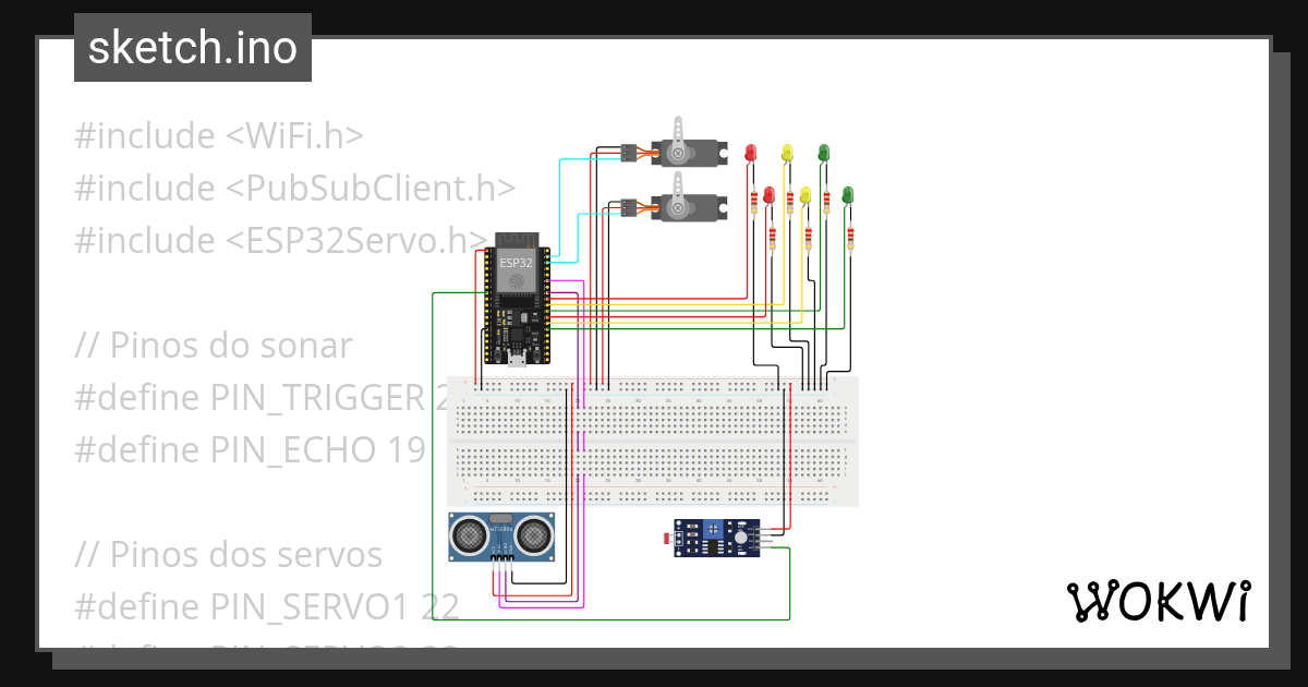 Wokwi - Online ESP32, STM32, Arduino Simulator