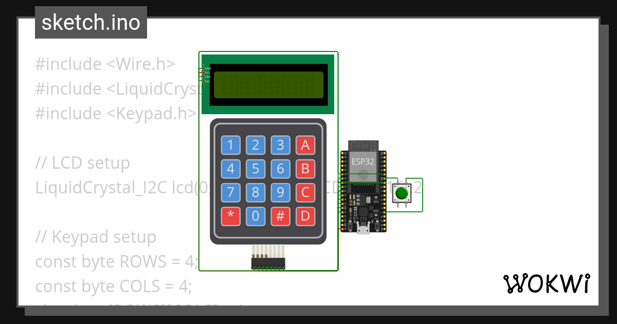Wokwi - Online ESP32, STM32, Arduino Simulator