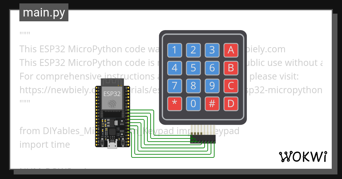 Wokwi - Online ESP32, STM32, Arduino Simulator