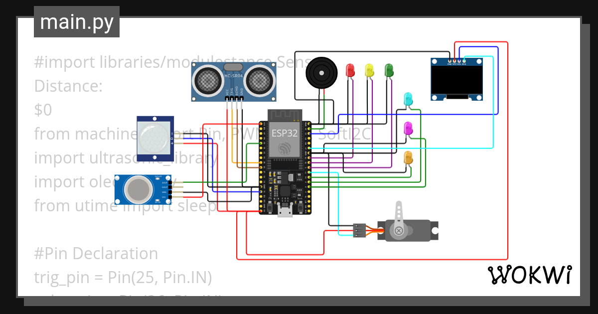Wokwi - Online ESP32, STM32, Arduino Simulator