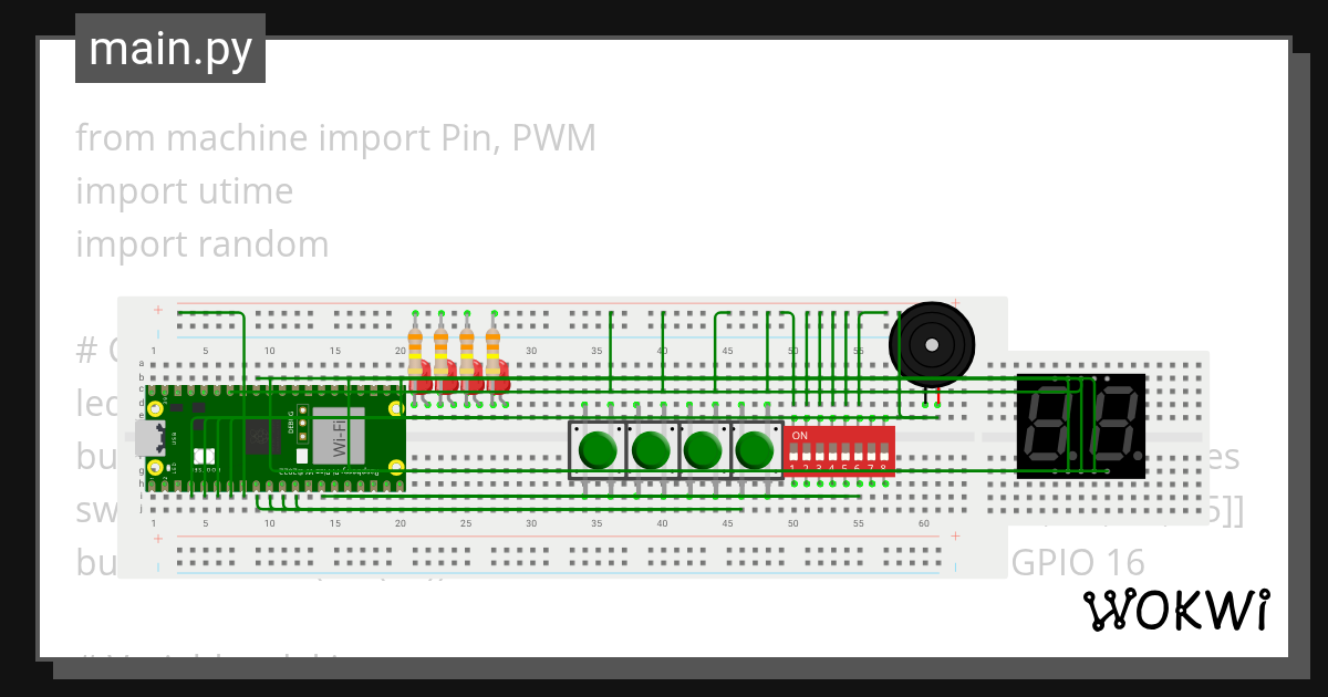 Wokwi - Online ESP32, STM32, Arduino Simulator