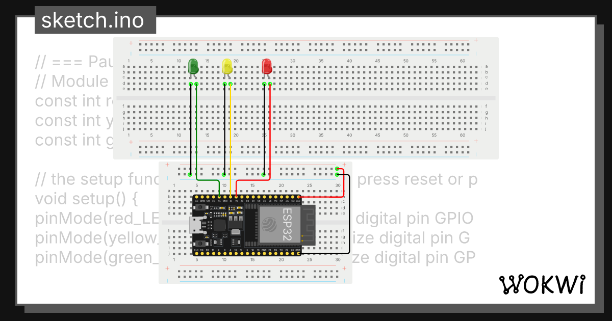 Wokwi - Online ESP32, STM32, Arduino Simulator
