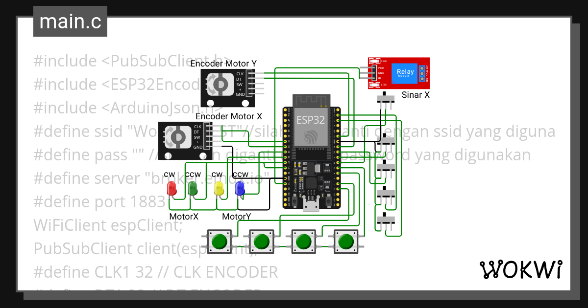 Wokwi - Online ESP32, STM32, Arduino Simulator