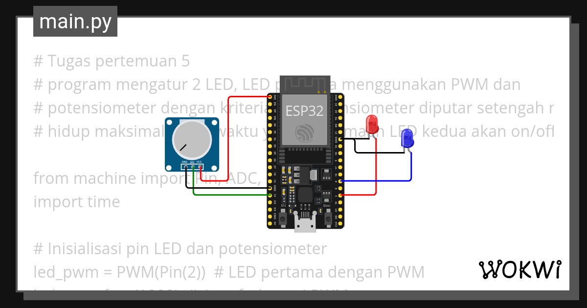Wokwi - Online ESP32, STM32, Arduino Simulator