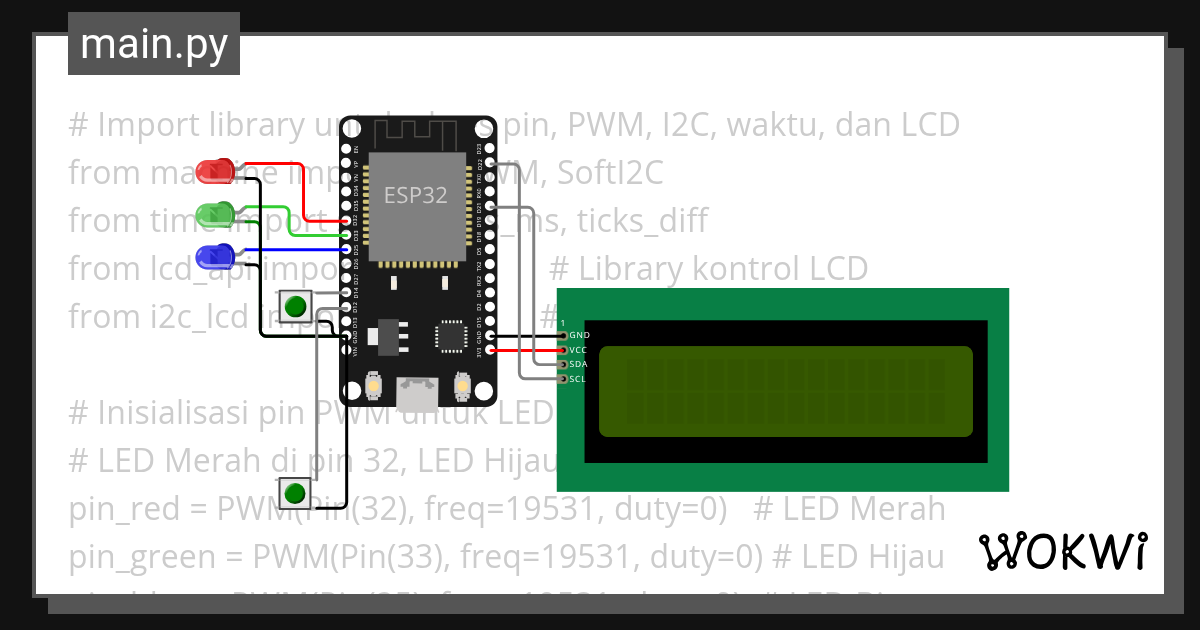 Wokwi - Online ESP32, STM32, Arduino Simulator