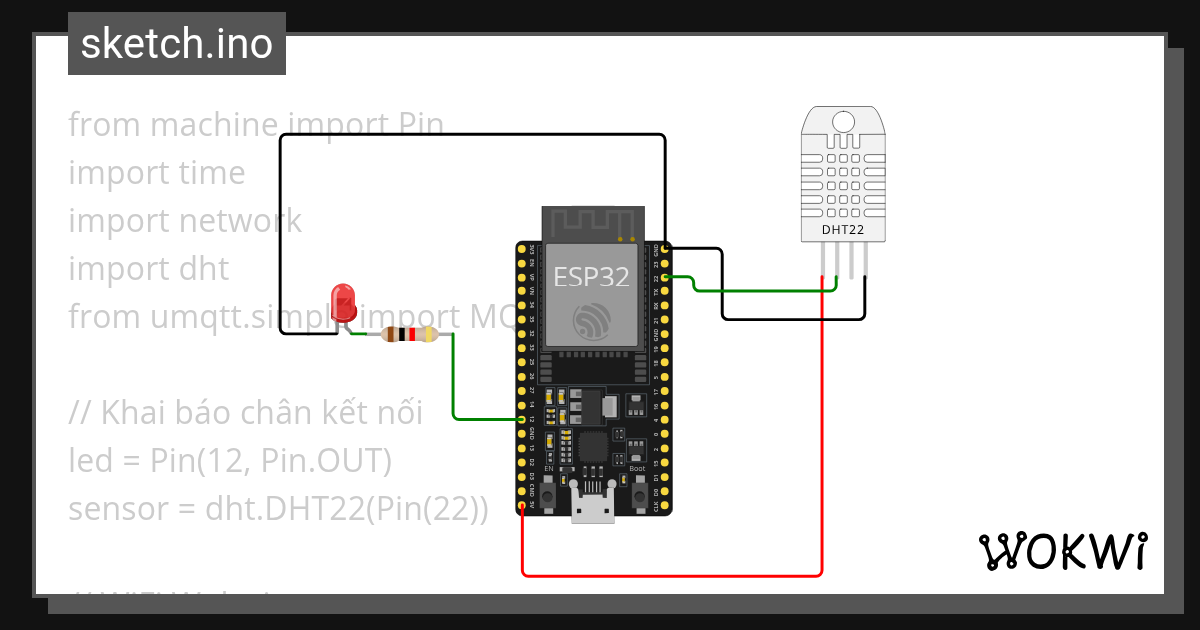 Wokwi - Online ESP32, STM32, Arduino Simulator