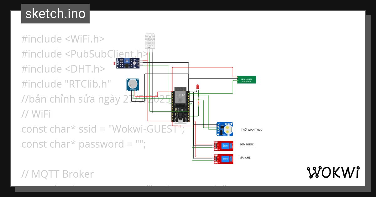 Wokwi - Online ESP32, STM32, Arduino Simulator