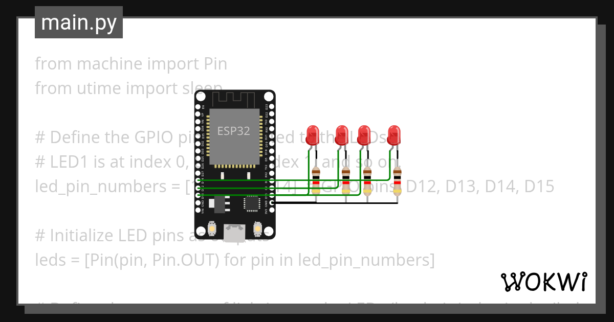 Wokwi - Online ESP32, STM32, Arduino Simulator
