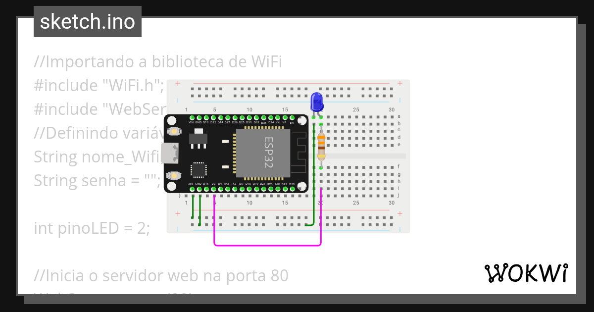 Wokwi - Online ESP32, STM32, Arduino Simulator