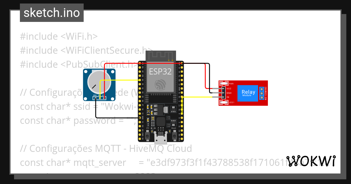 Wokwi - Online ESP32, STM32, Arduino Simulator