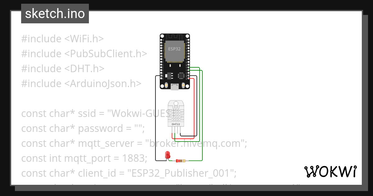 Wokwi - Online ESP32, STM32, Arduino Simulator