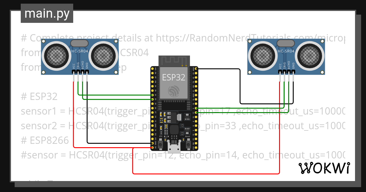 Wokwi - Online ESP32, STM32, Arduino Simulator