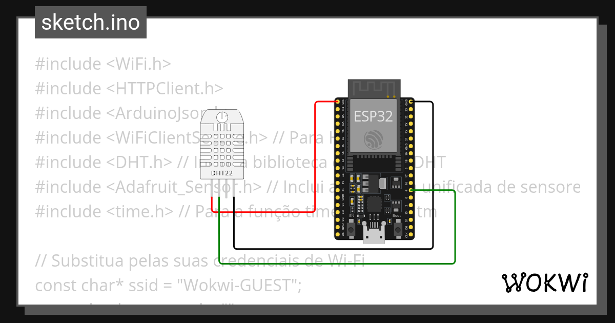 Wokwi - Online ESP32, STM32, Arduino Simulator