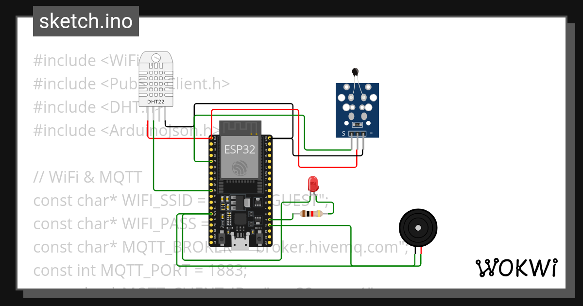Wokwi - Online ESP32, STM32, Arduino Simulator
