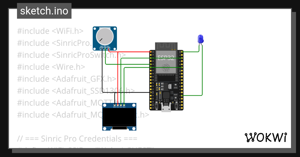 Wokwi - Online ESP32, STM32, Arduino Simulator