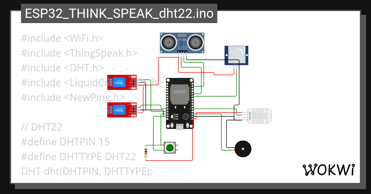 Wokwi - Online ESP32, STM32, Arduino Simulator