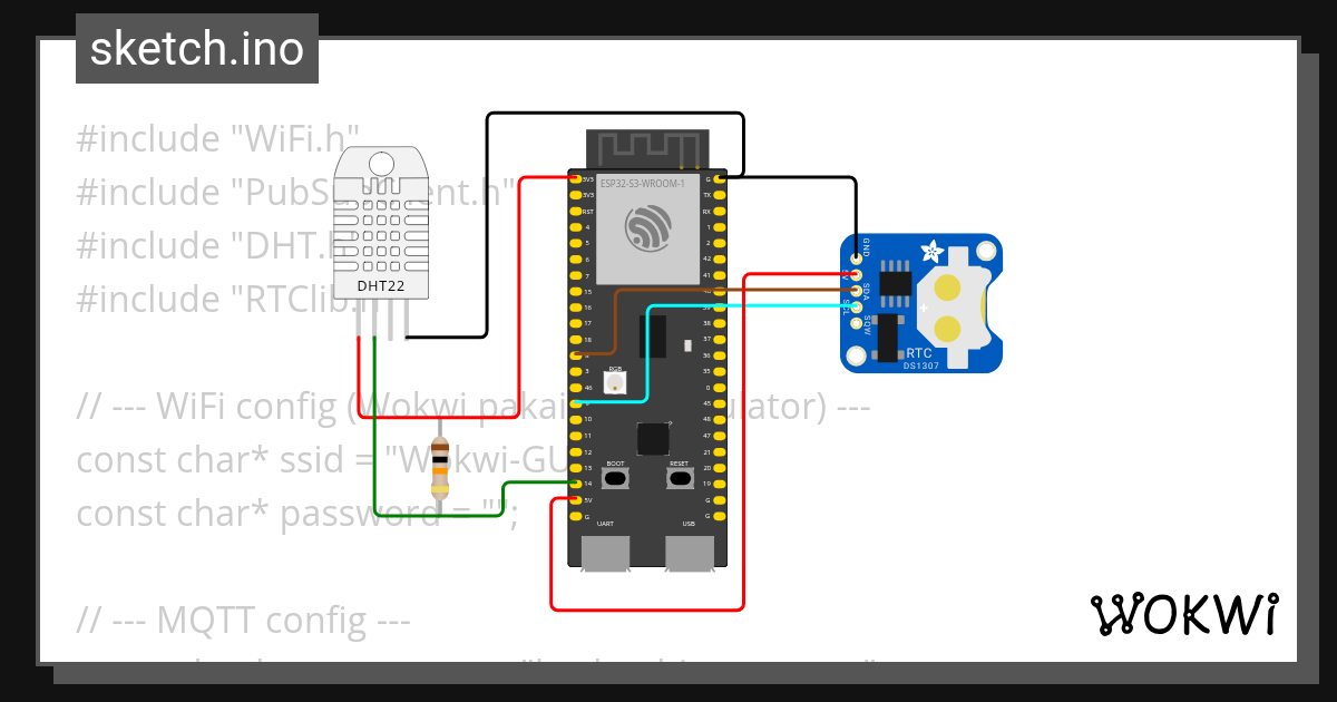 Wokwi - Online ESP32, STM32, Arduino Simulator