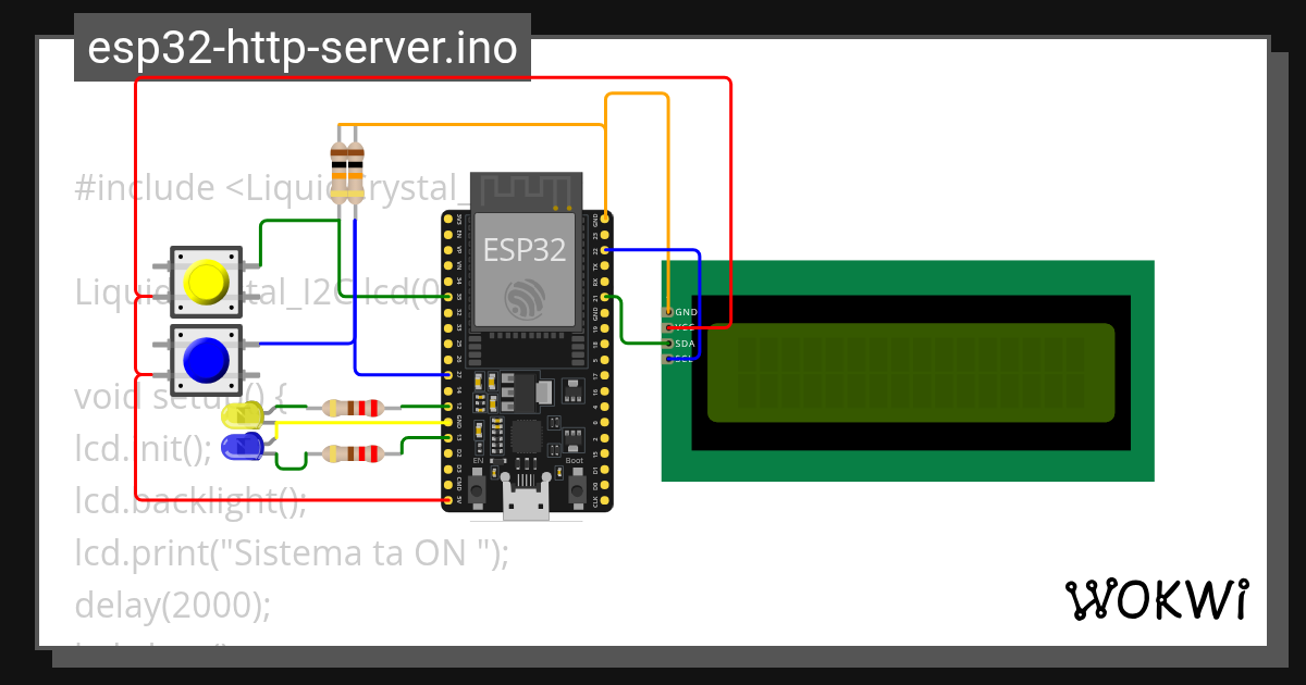 Wokwi - Online ESP32, STM32, Arduino Simulator