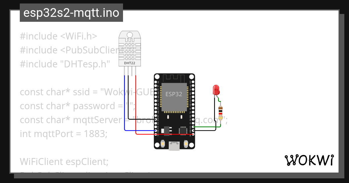 Wokwi - Online ESP32, STM32, Arduino Simulator