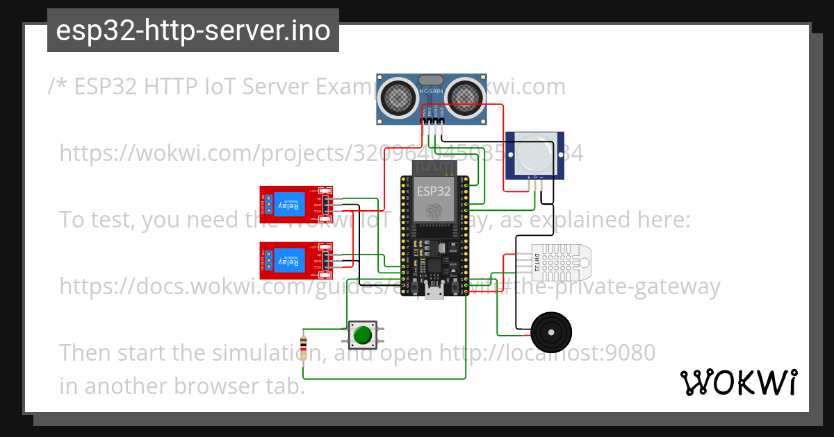 Wokwi - Online ESP32, STM32, Arduino Simulator