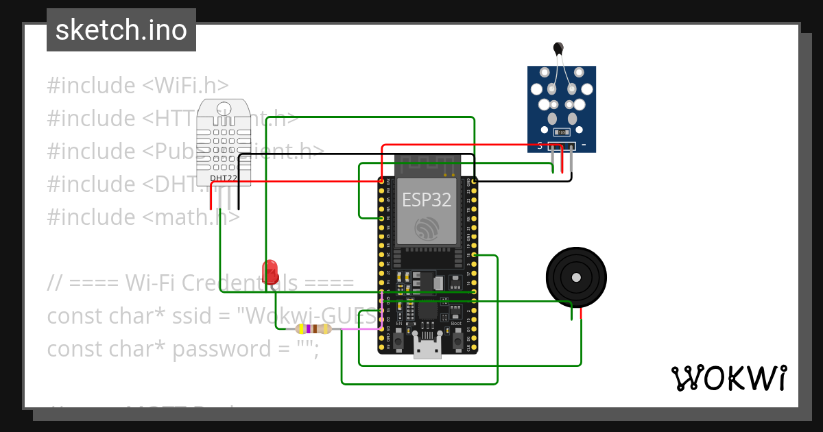 Wokwi - Online ESP32, STM32, Arduino Simulator