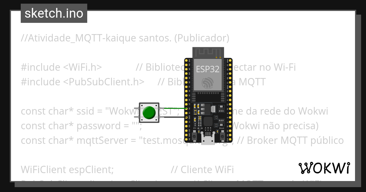 Wokwi - Online ESP32, STM32, Arduino Simulator