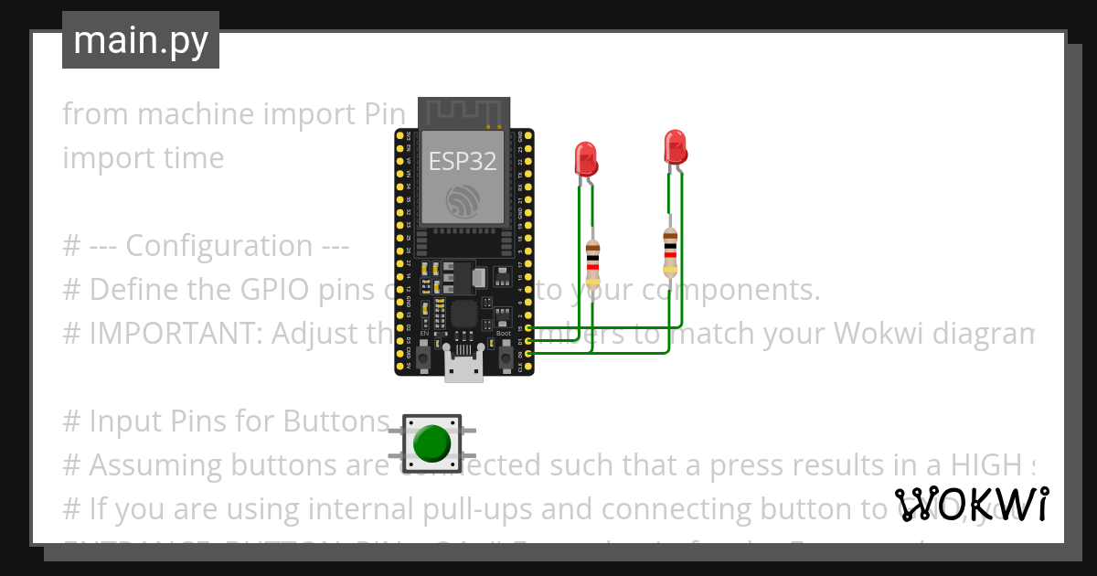 Wokwi - Online ESP32, STM32, Arduino Simulator