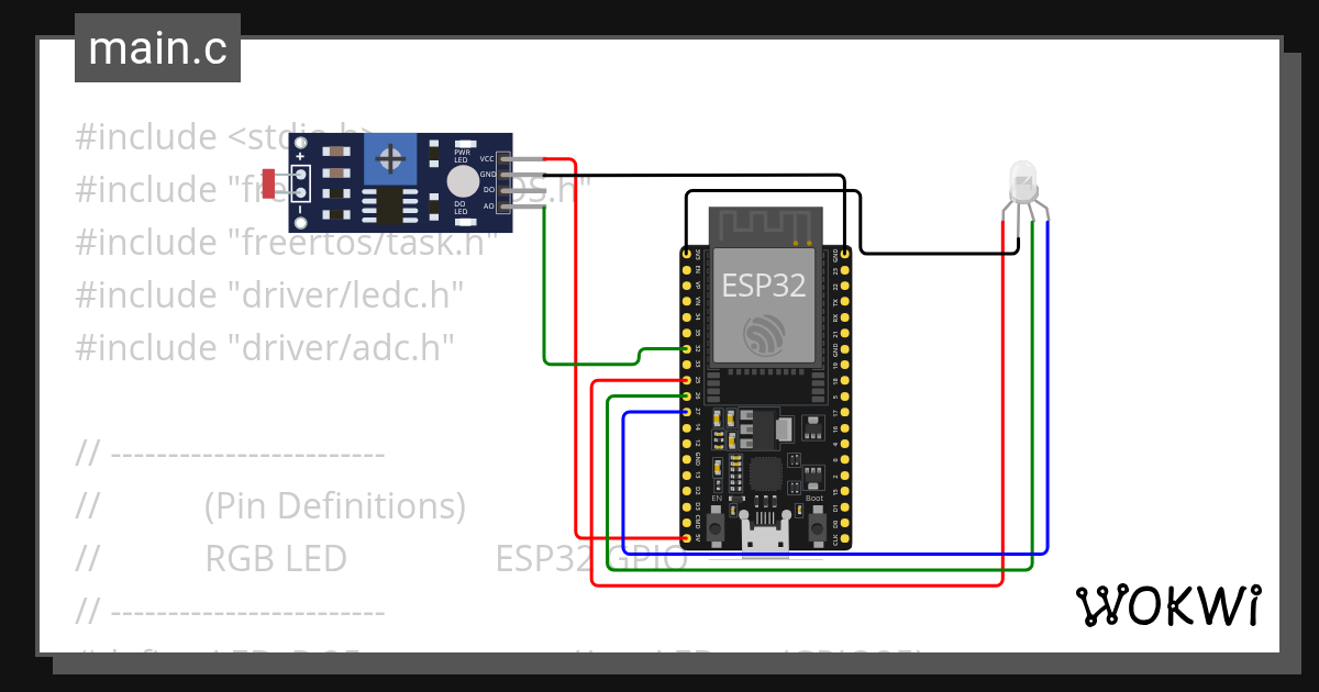 Wokwi - Online ESP32, STM32, Arduino Simulator