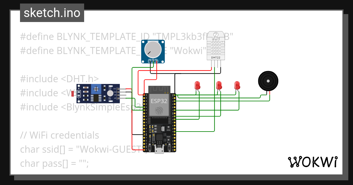 Wokwi - Online ESP32, STM32, Arduino Simulator