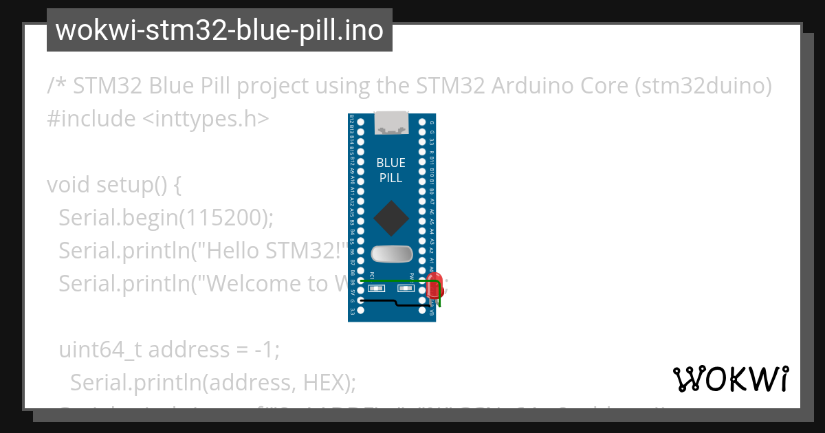 Wokwi - Online ESP32, STM32, Arduino Simulator