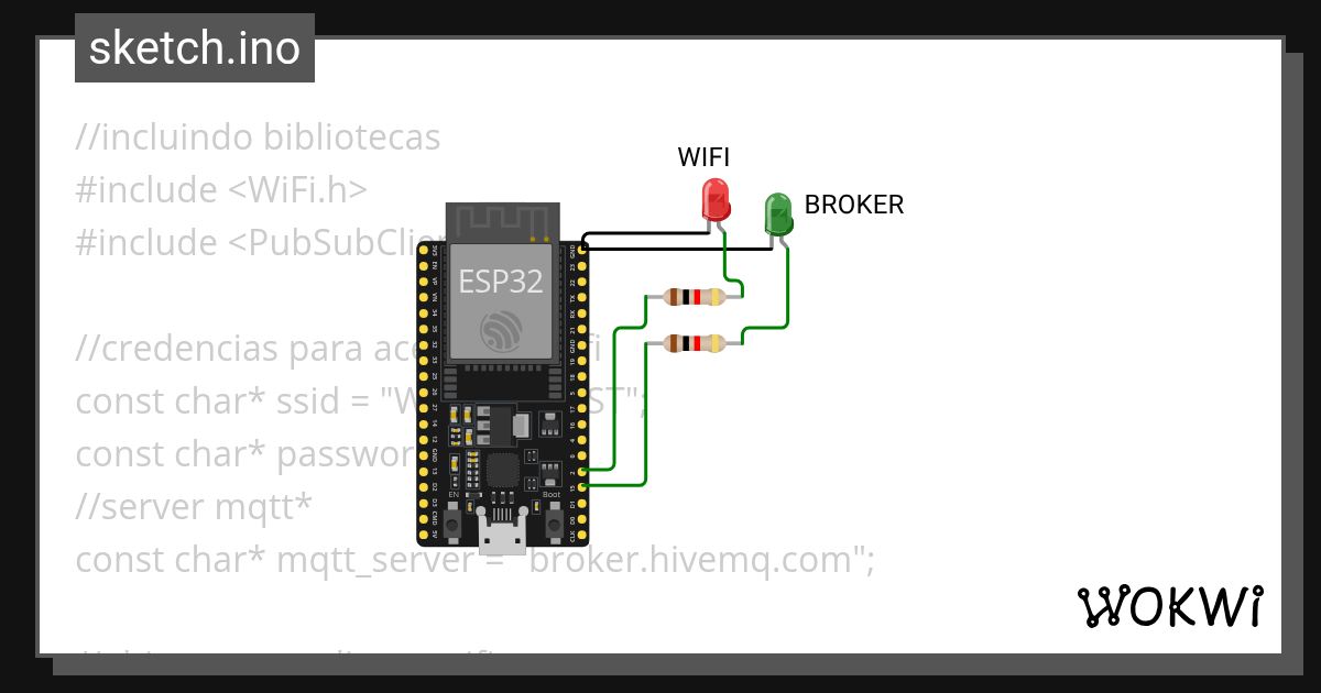 Wokwi - Online ESP32, STM32, Arduino Simulator