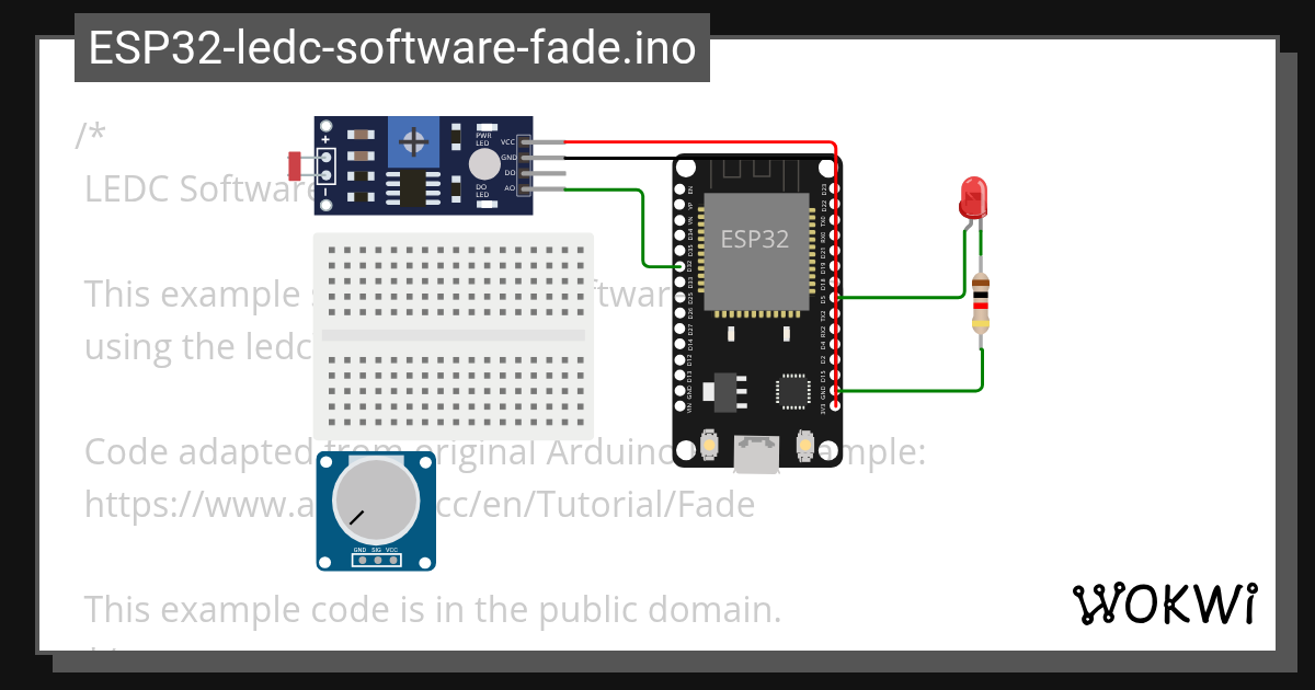 Wokwi - Online ESP32, STM32, Arduino Simulator