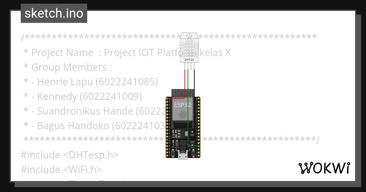 Wokwi - Online ESP32, STM32, Arduino Simulator