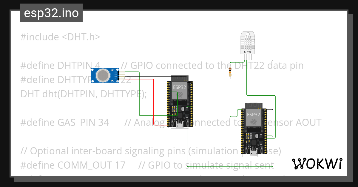 Wokwi - Online ESP32, STM32, Arduino Simulator