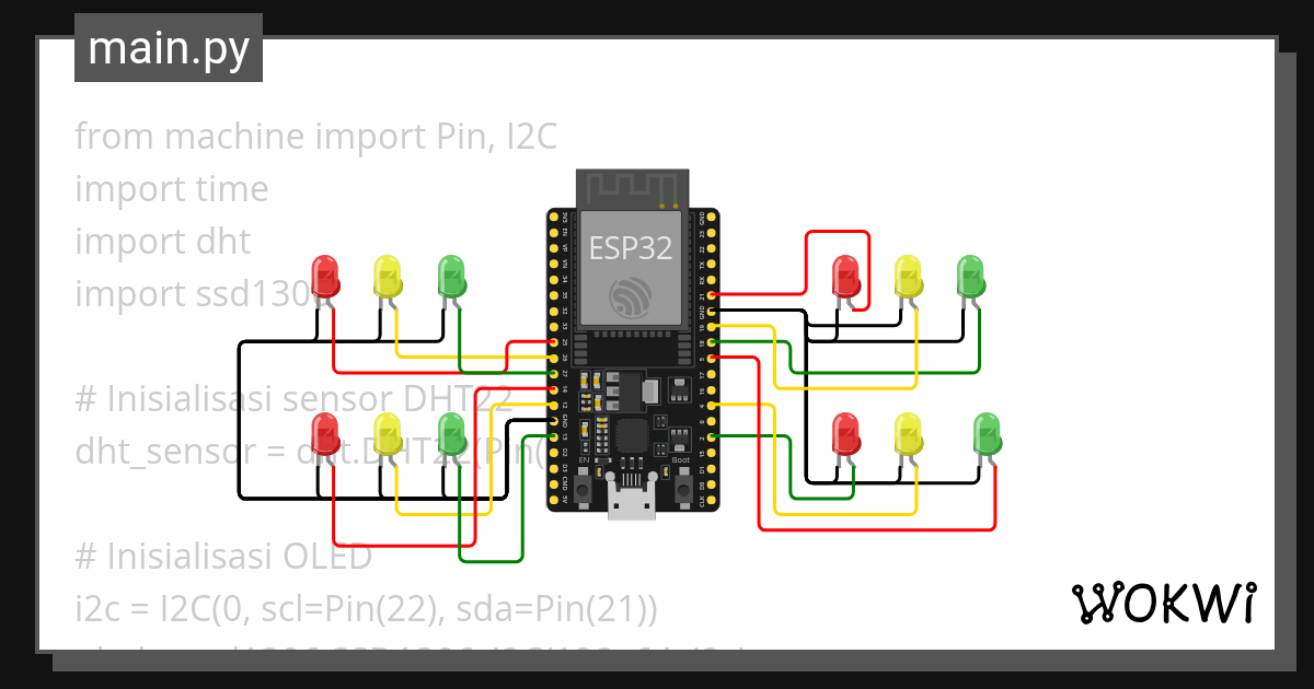 Wokwi - Online ESP32, STM32, Arduino Simulator