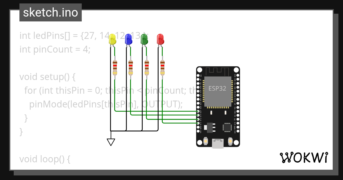 Wokwi - Online ESP32, STM32, Arduino Simulator