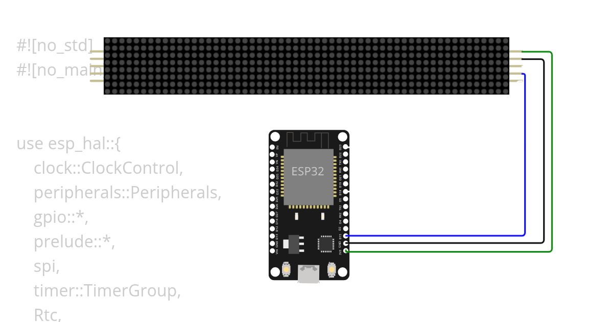Rust on Wokwi - Online ESP32, STM32, Arduino Simulator