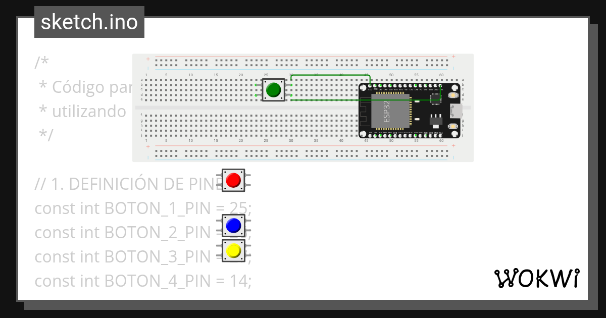 Wokwi - Online ESP32, STM32, Arduino Simulator