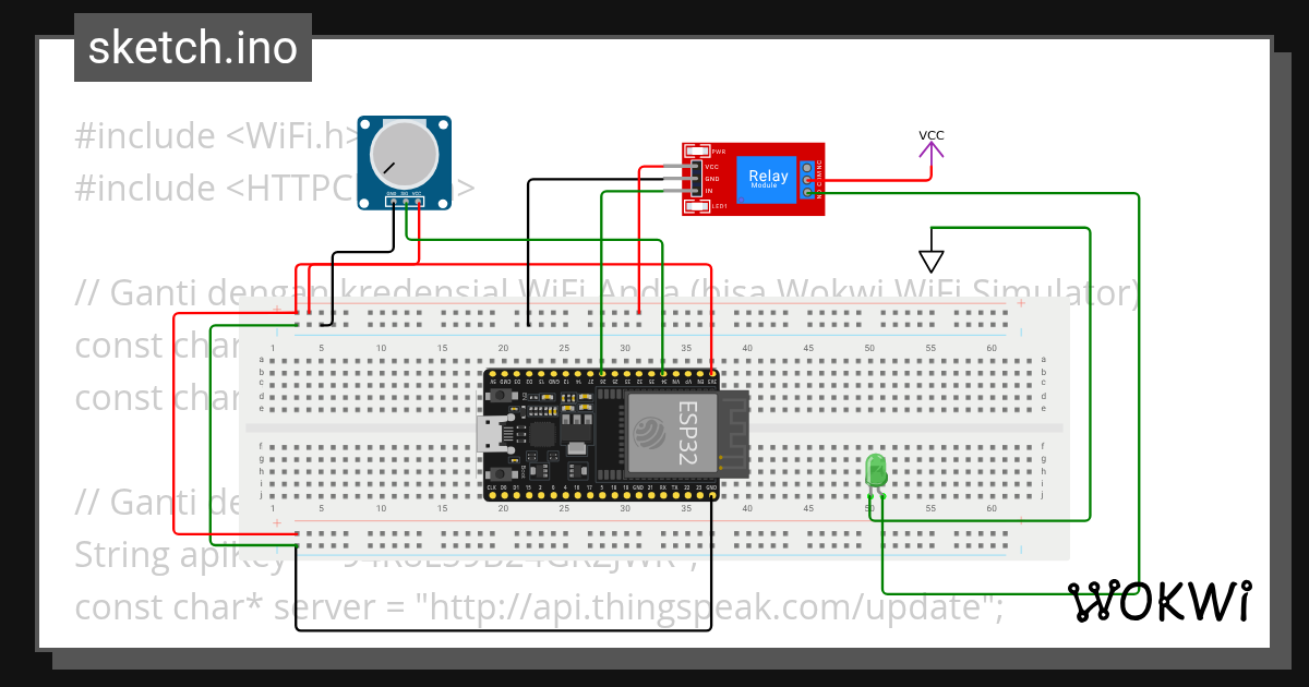 Wokwi - Online ESP32, STM32, Arduino Simulator