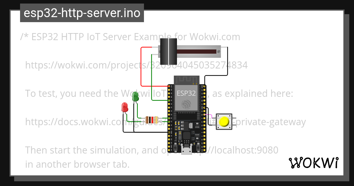 Wokwi - Online ESP32, STM32, Arduino Simulator