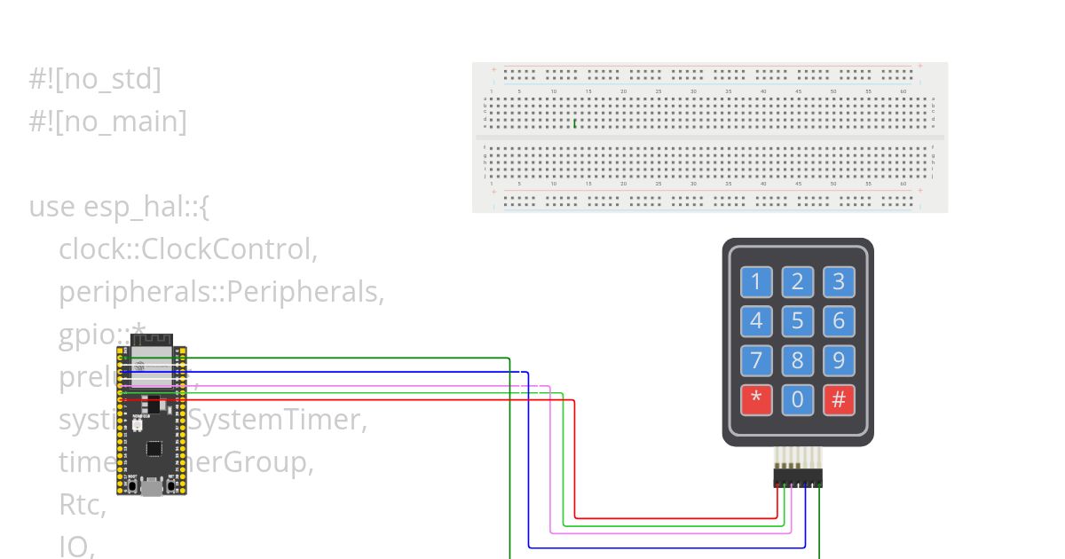 Rust on Wokwi - Online ESP32, STM32, Arduino Simulator