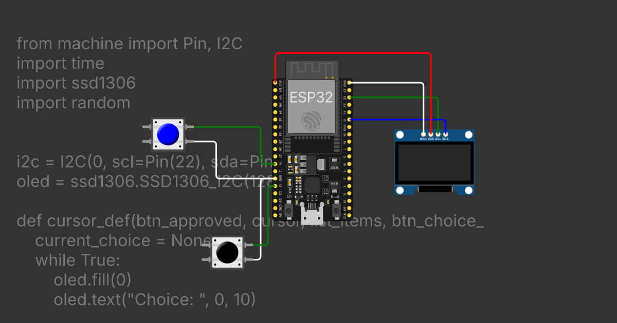 MicroPython on Wokwi - Online ESP32, STM32, Arduino Simulator